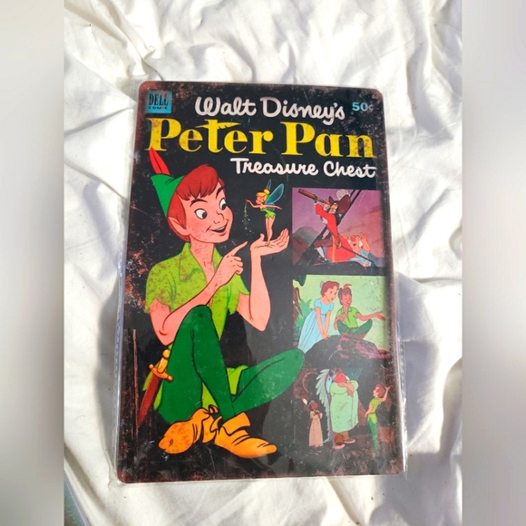 Wall Decor | Nip Distressed Peter Pan Disney Sign | Poshmark